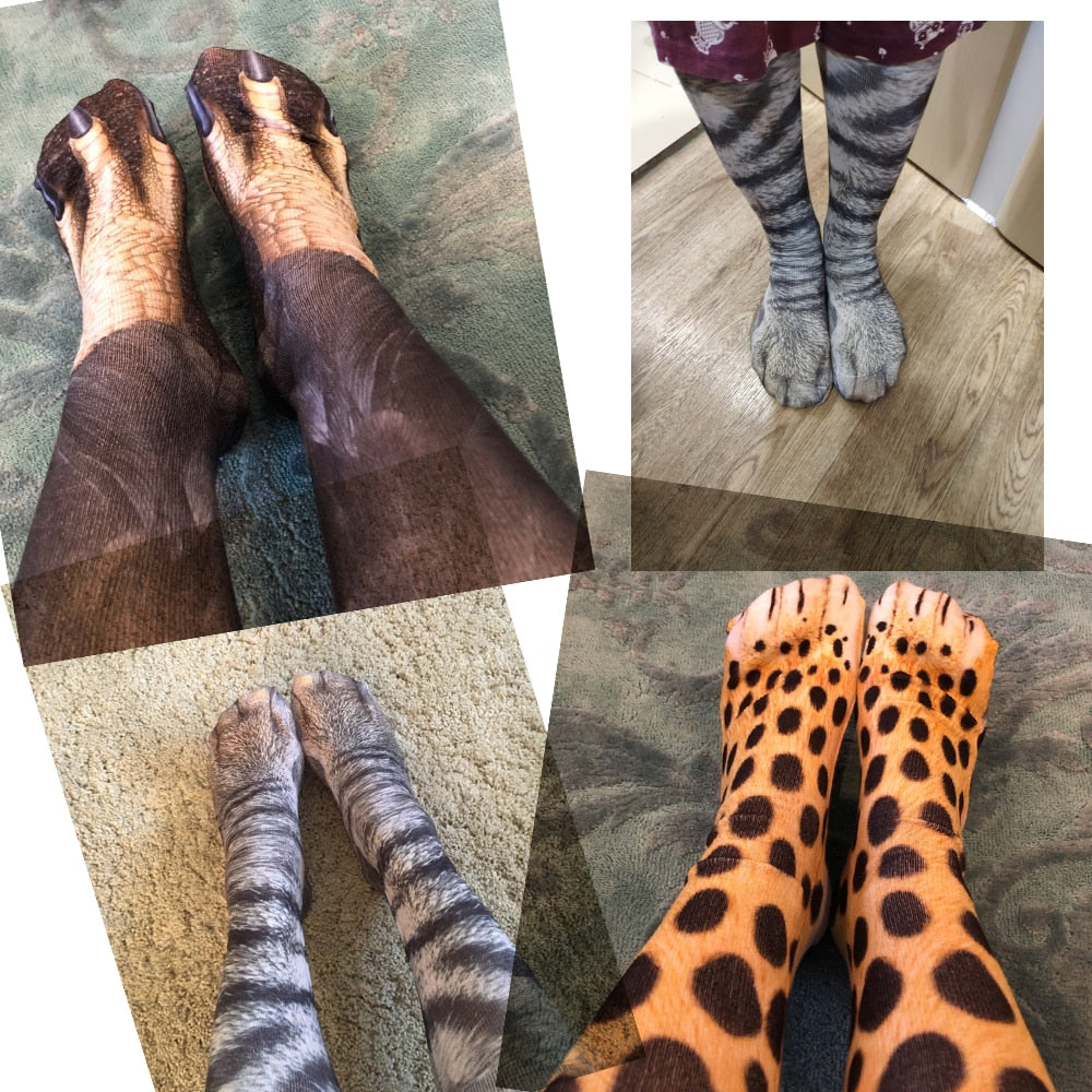 Realistic Animal Paw Socks – RadWish